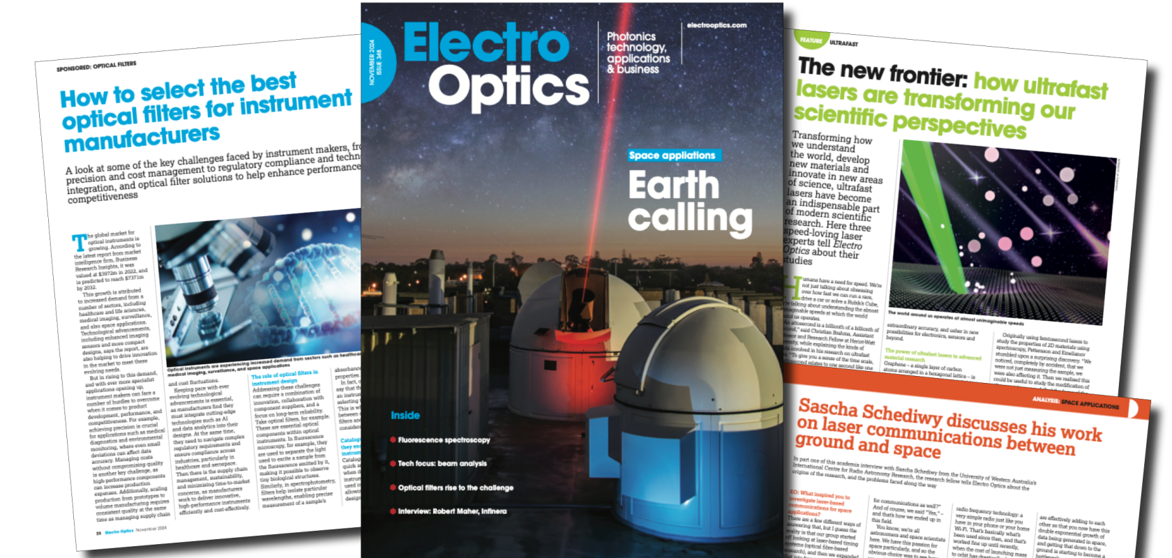 Introducing the November Issue of Electro Optics | Electro Optics